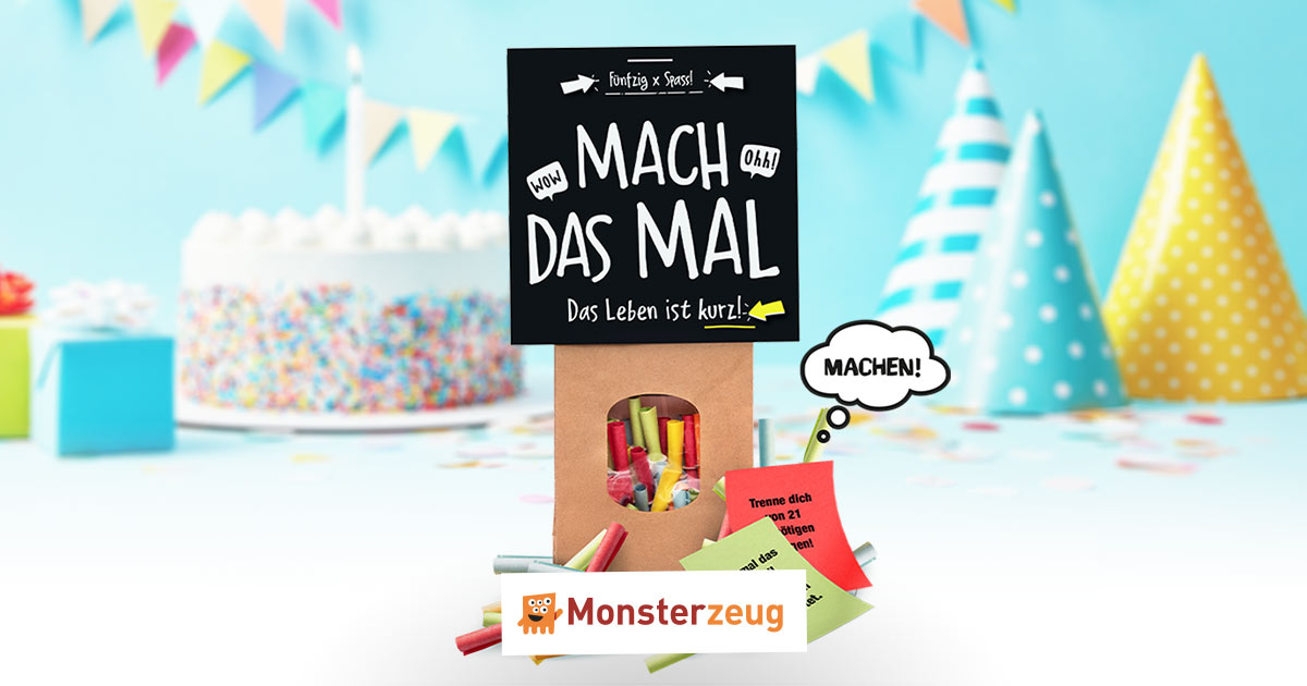 Mach das alles - 50 Lose sorgen für viel Spaß und Abwechslung