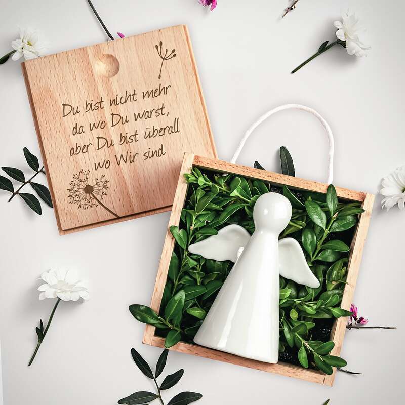 Ausgefallene Trauergeschenke und Kondolenzgeschenke