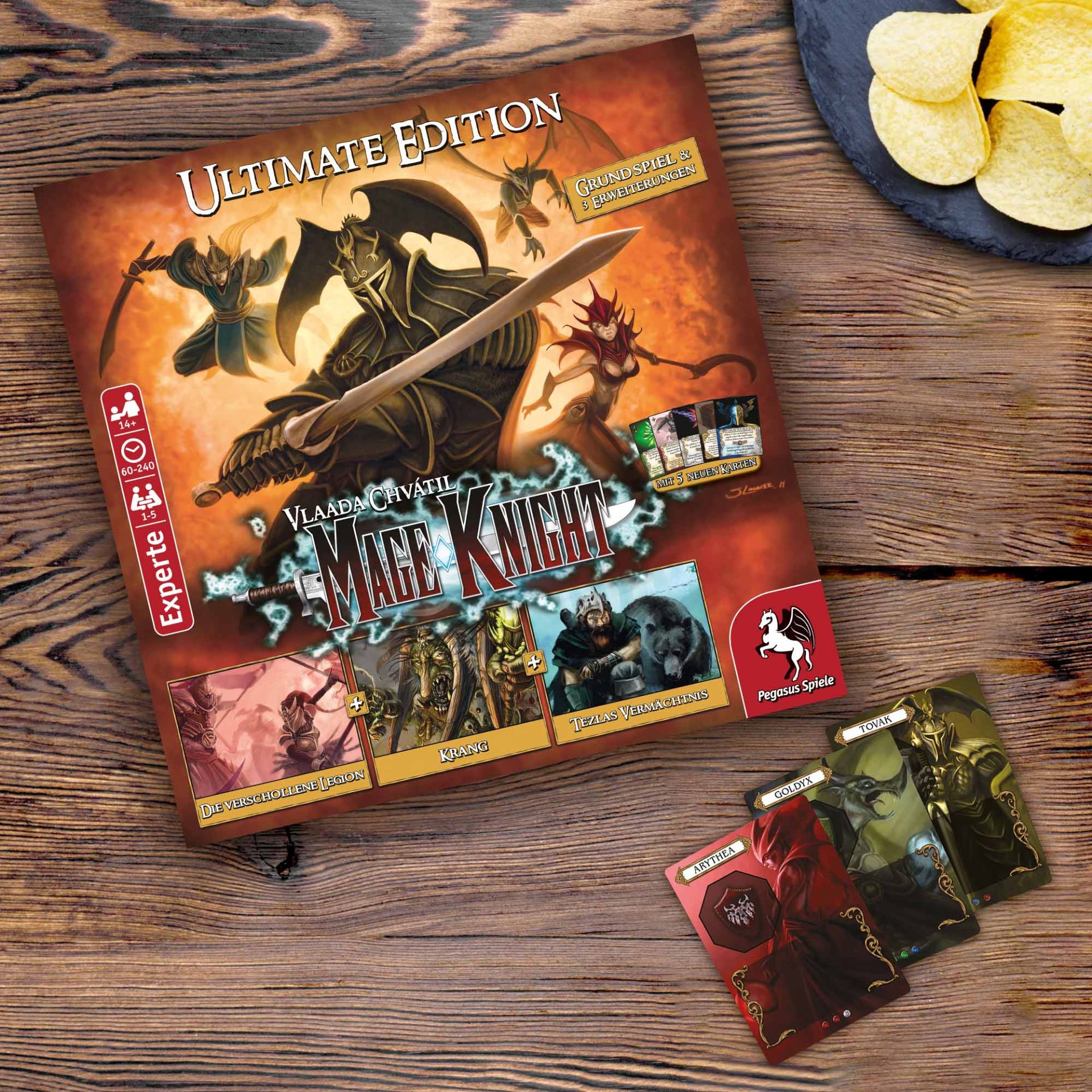 Gesellschaftsspiel Mage Night - Strategiespiel ab 14 Jahren